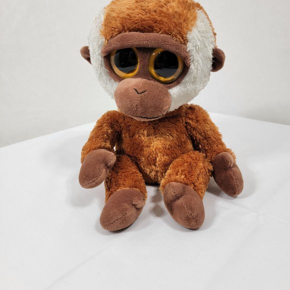 Ty | Toys | Ty Beanie Boos Bongo The Baby Monkey 8 Inches Brown | Poshmark